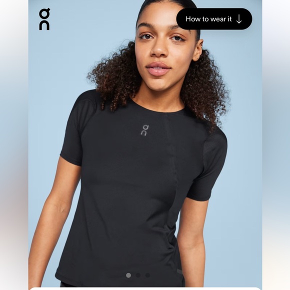 On Running | Tops | New On Running Ultra T Shirt In Black | Poshmark